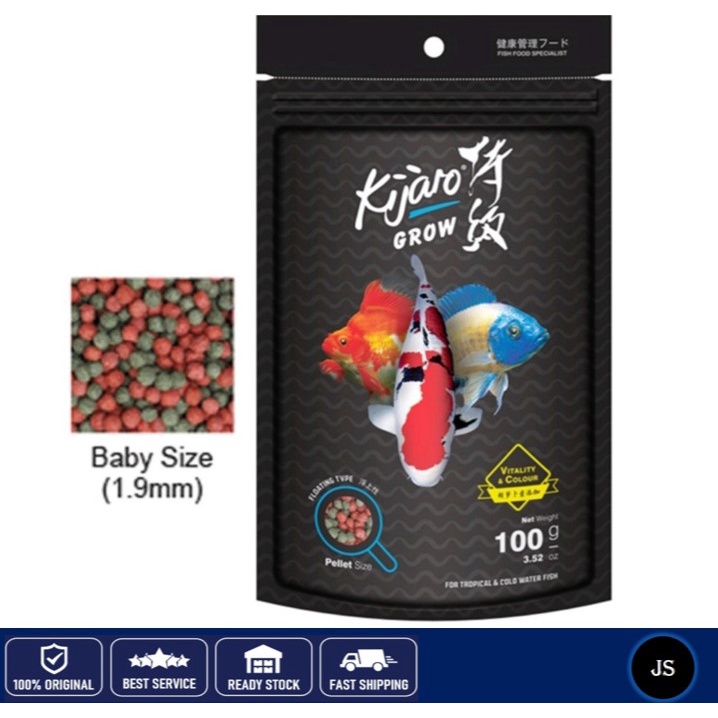 🔥Kijora Grow Fish Food🔥 Color Up FIsh Food ( Makanan Ikan KIjora/Color ...