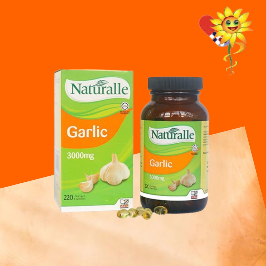 Naturalle Garlic Softgel Capsule (Exp: 12/2024) | Shopee Malaysia