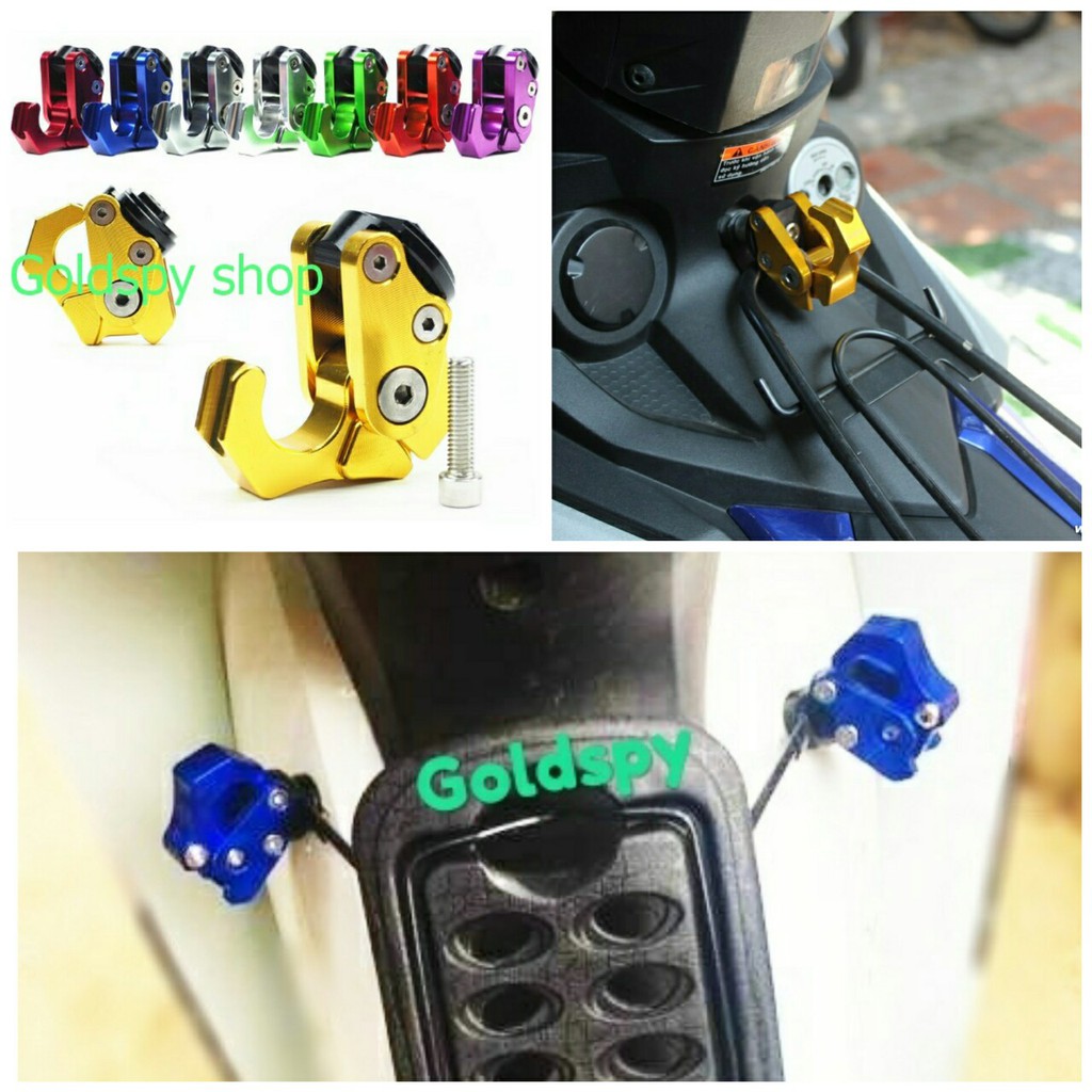 Cnc Aluminum Biker Motorcycle Hanger (Foldable, 1 Piece) | Shopee Malaysia