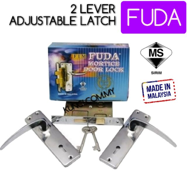 Original FUDA 2 lever /3 lever mortise lock | Shopee Malaysia