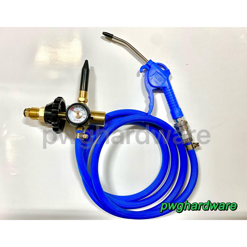 2 WAY HELIUM GAS REGULATOR / BALLOON GAS REGULATOR GUN & HOSE / KEPALA ...
