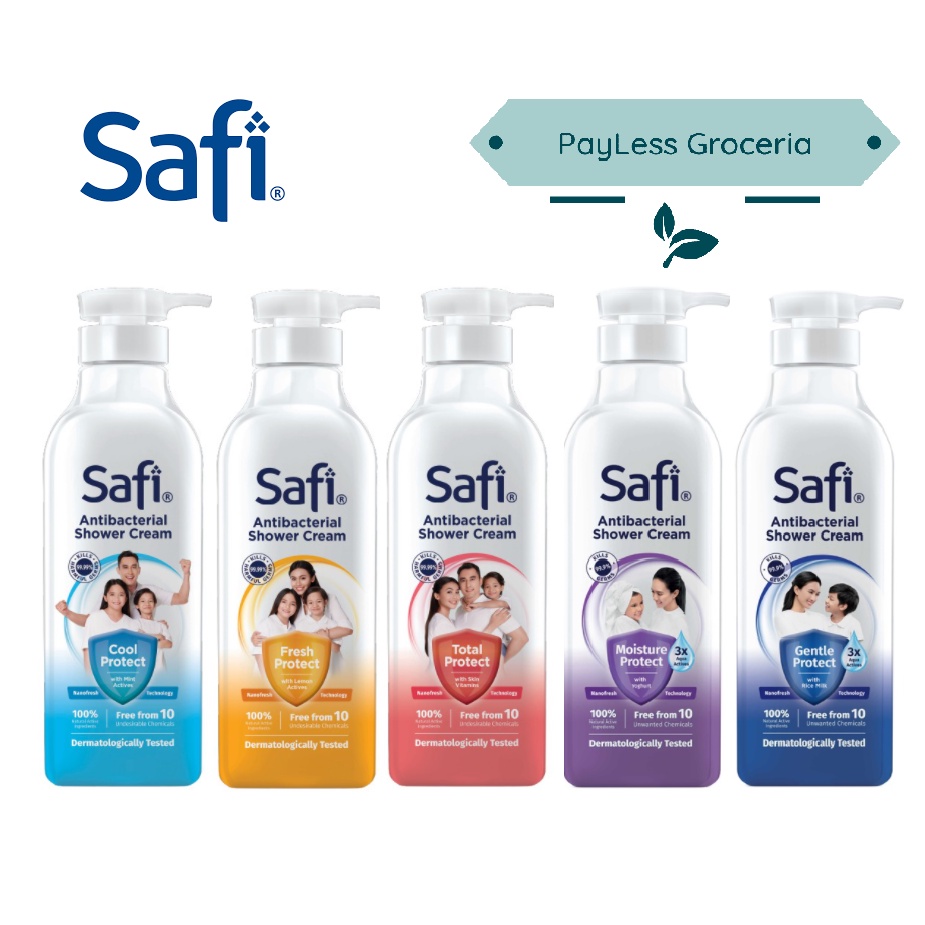 SAFI Anti-Bacterial Shower Cream Body Wash 975g | Shopee Malaysia