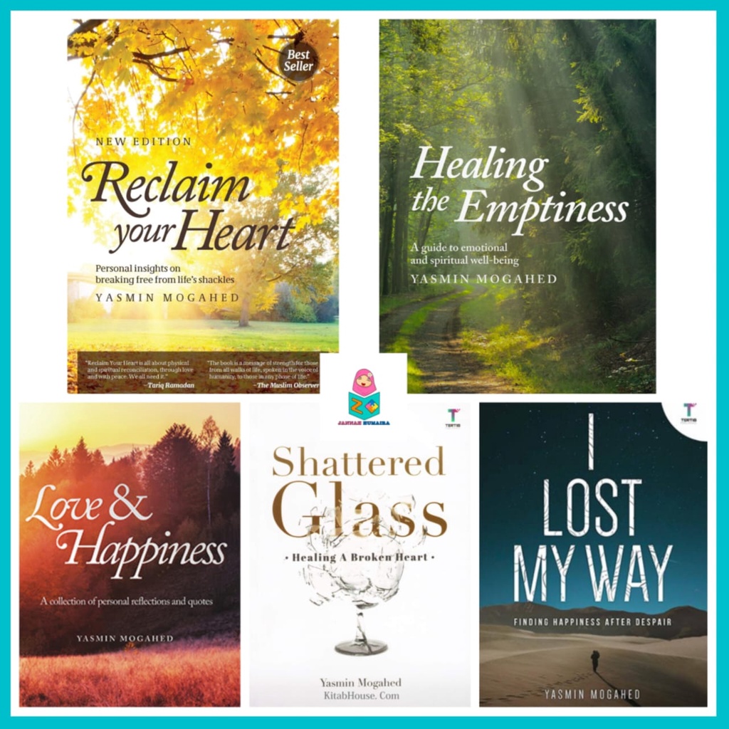 YASMIN MOGAHED BOOKS: Healing the Emptiness, Reclaim Your Heart, Love ...