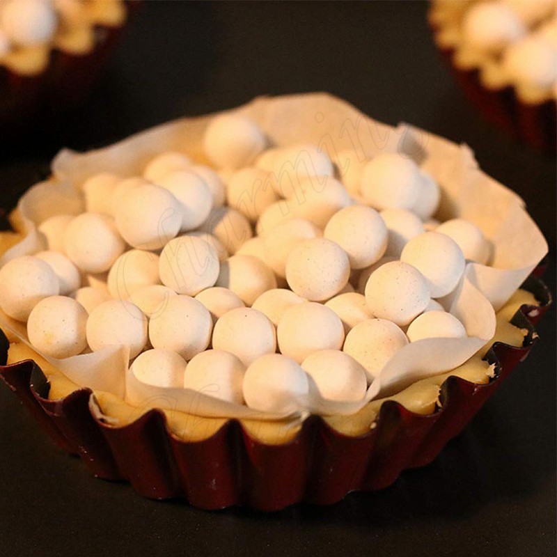 Baking Ceramic Baking Beans Pie Baking Beads Pie Crust 500g Steam Press ...