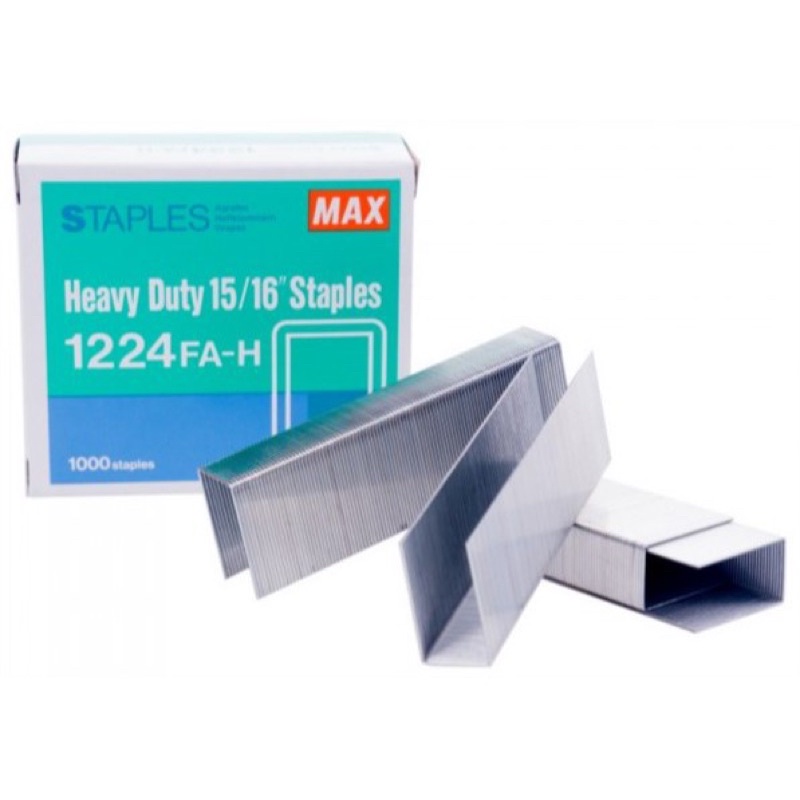 MAX All Size Heavy Duty Staples (Stapler Bullet Refill / Dawai Kokot ...