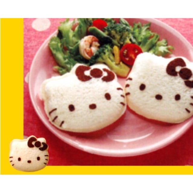 Hello Kitty Mold Bread 🍞 | Shopee Malaysia