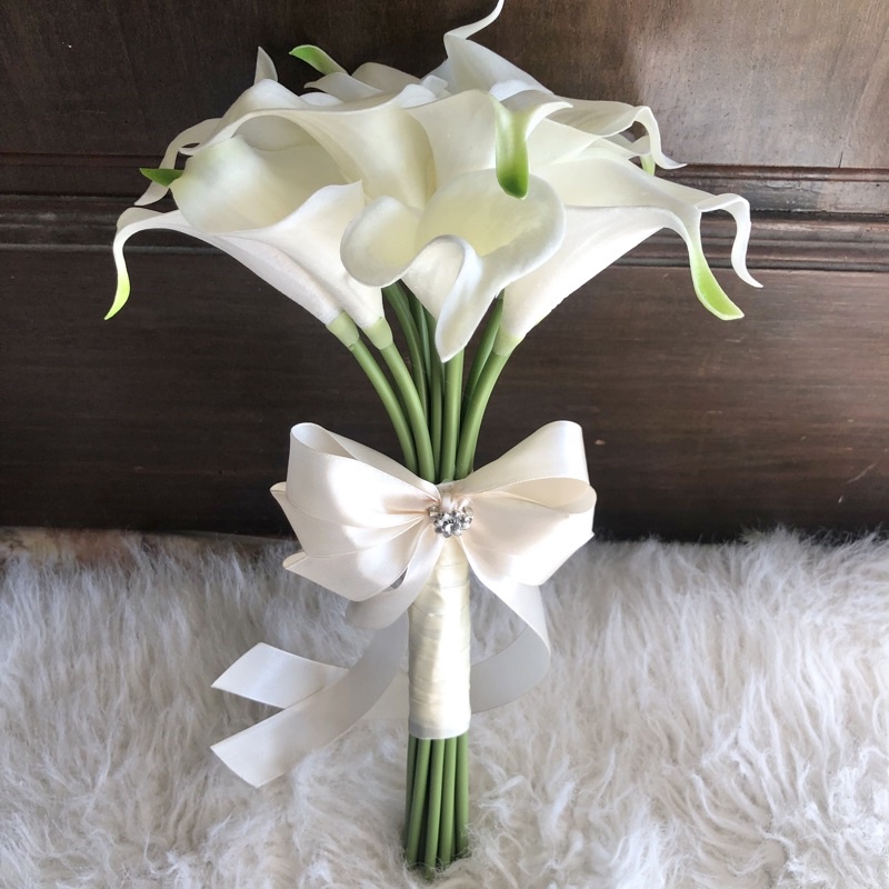 Hand bouquet bunga tangan pengantin wedding engagement simple elegant ...