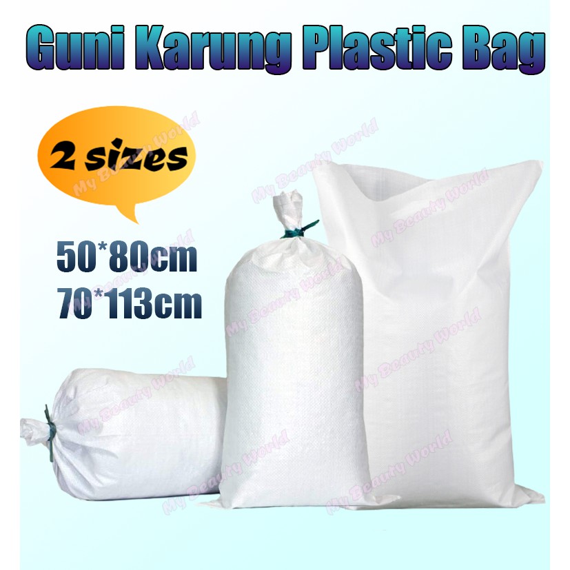 New White Guni Karung Plastic Bag 19392 | Shopee Malaysia