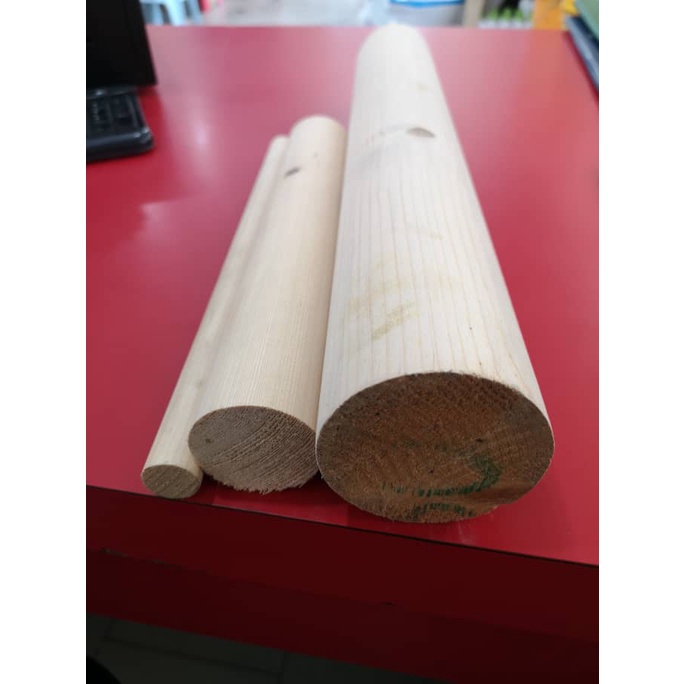 70mm Round Stick Pine Wood Stick Wooden Stick Round Stick Wooden Column ...