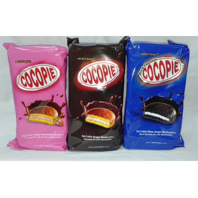 MUM'S BAKE COCOPIE WITH MARSMALLOW ALL 6PCS x 25G | Shopee Malaysia