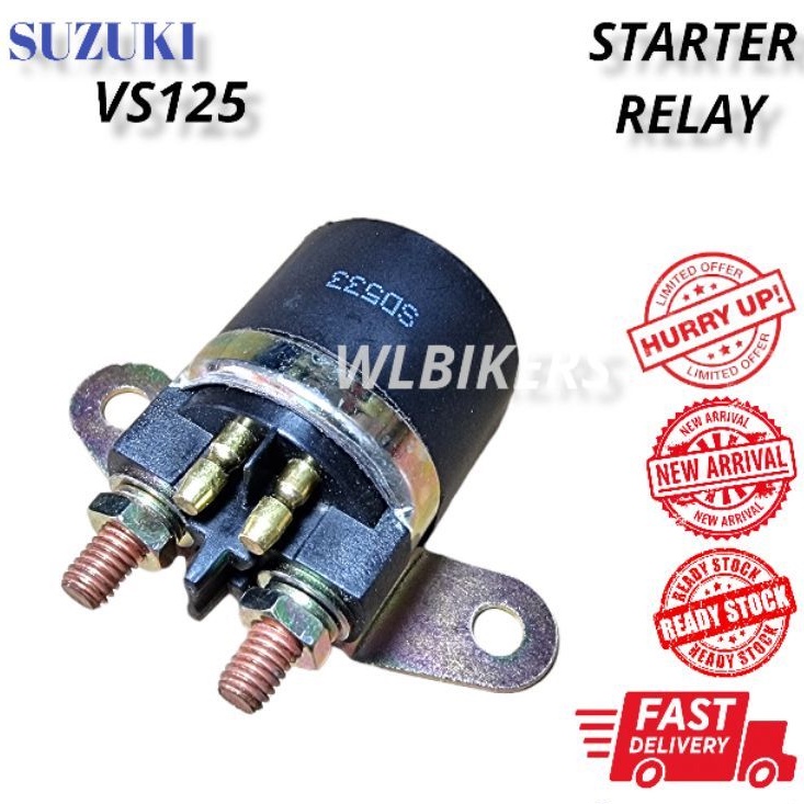 SUZUKI VS125 STARTER RELAY STATER RELAY -HOT ITEM- | Shopee Malaysia