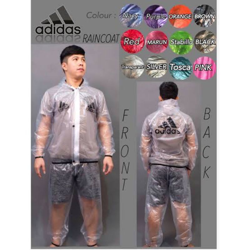 Adidas Multifunction Raincoat | Shopee Malaysia
