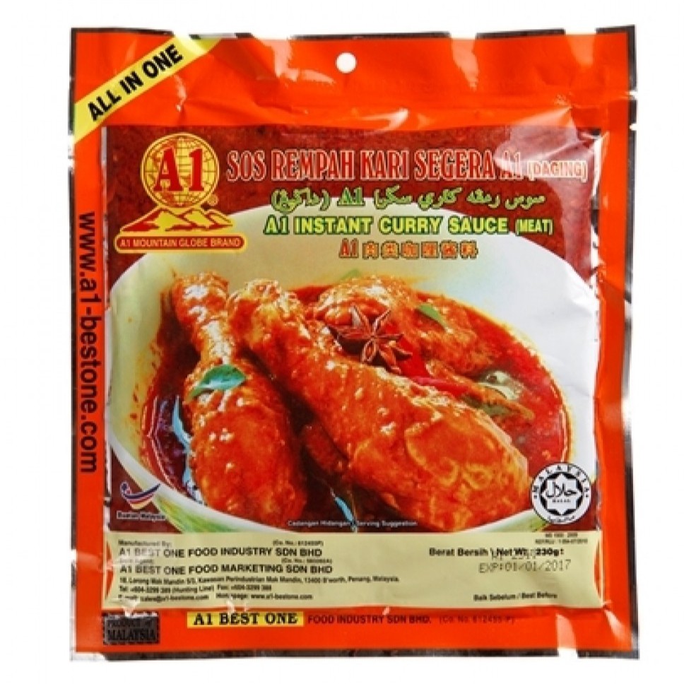 A1 Instant Curry Sauce (Meat) 230g | Shopee Malaysia