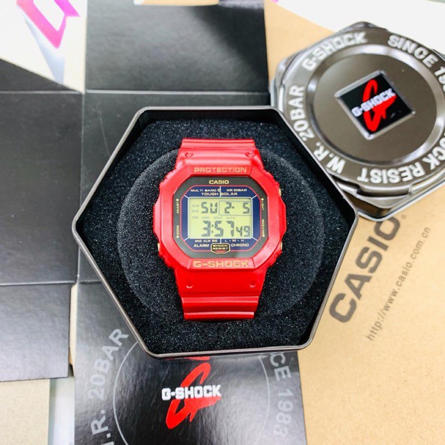 jam tangan perempuan CAS G shock Petak merah jam tangan unisex lelaki ...