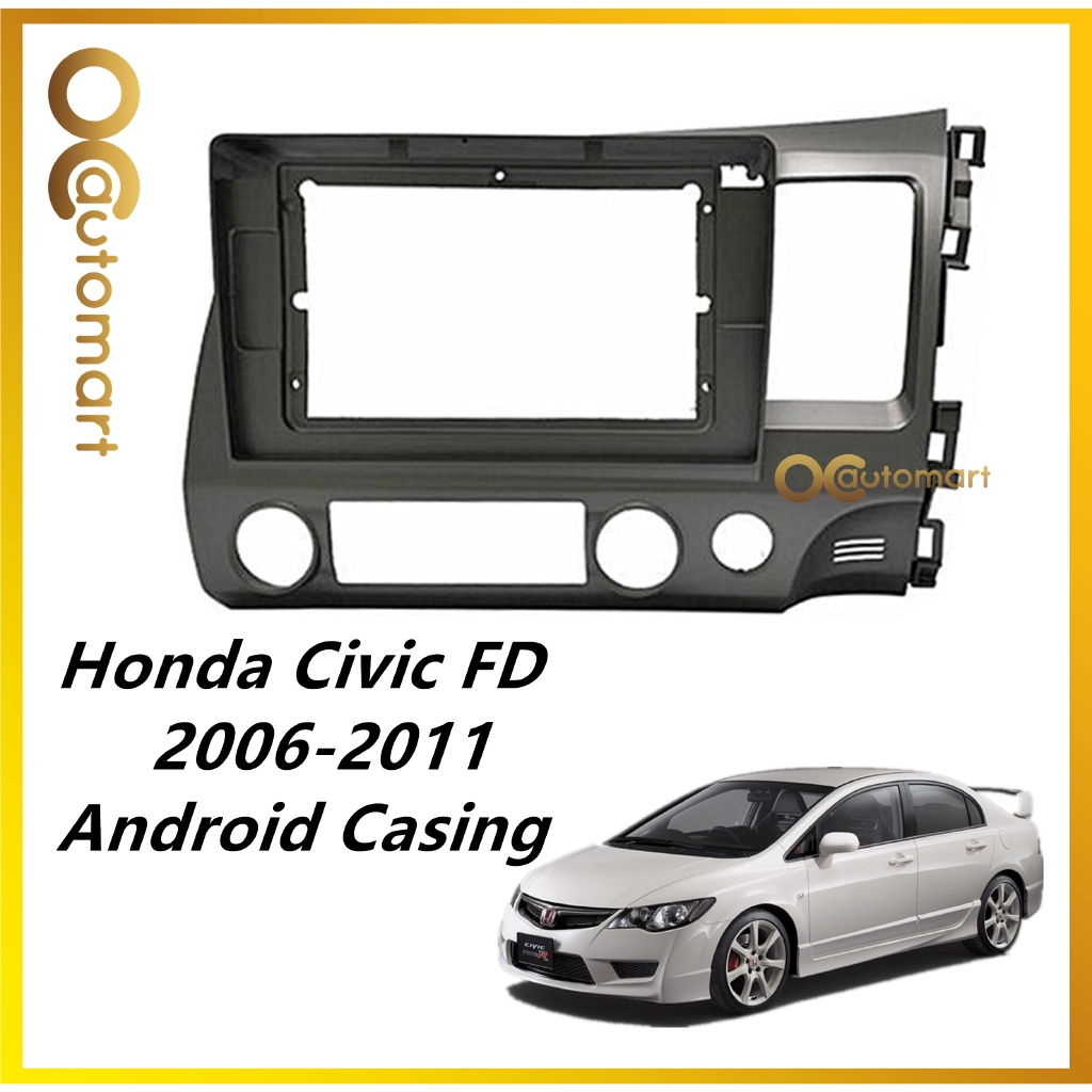 Honda Civic FD 2006 - 2011 Android Player Casing With Socket And Canbus ...