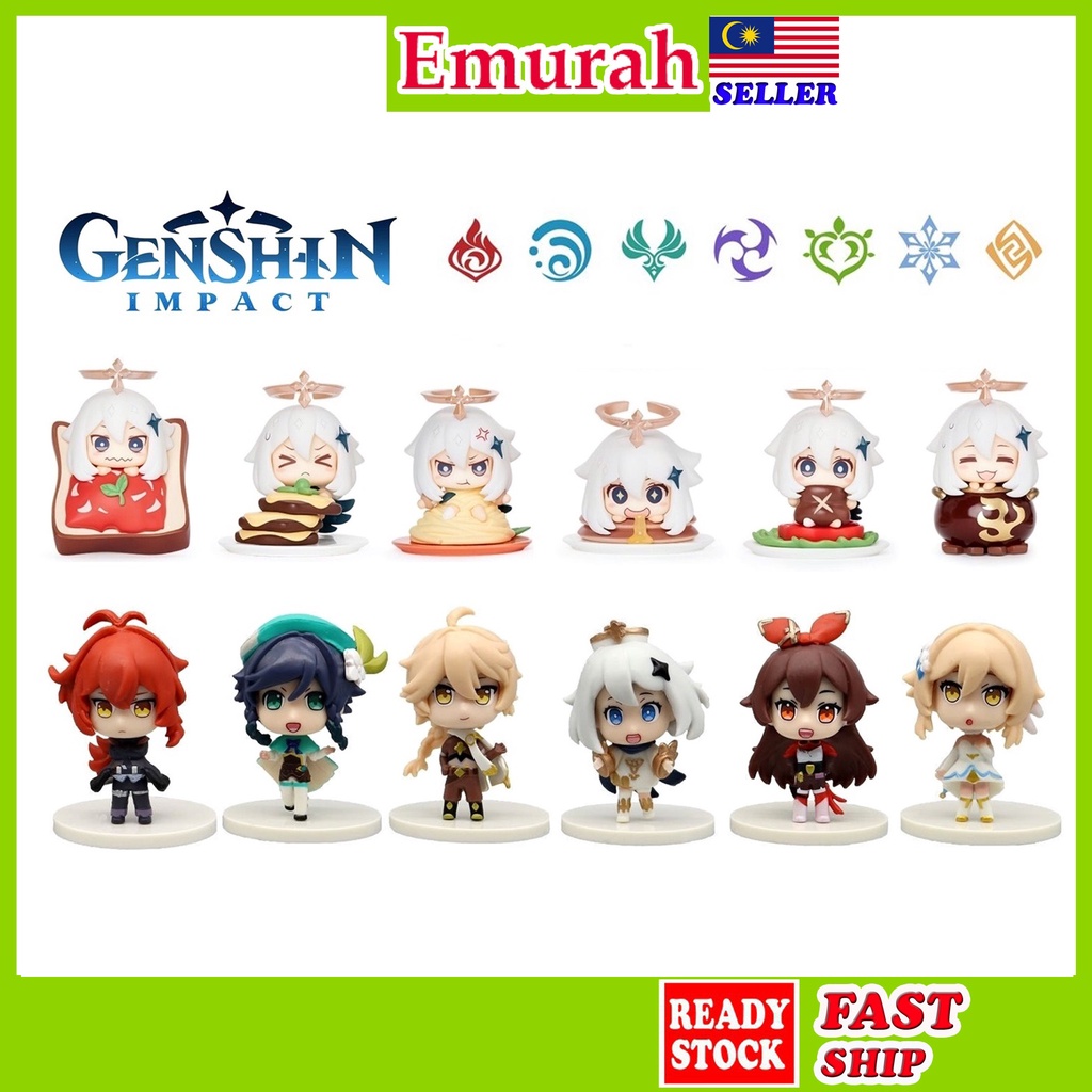Genshin Impact mini figure miHoYo Paimon isn't not an Emergency Food ...