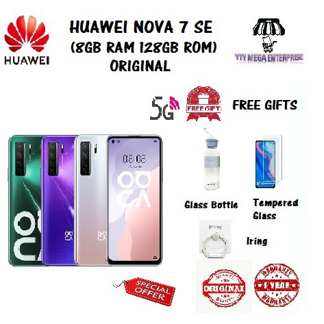 HUAWEI NOVA 7SE (8GB RAM 128GB ROM) 5G ORIGINAL HUAWEI | Shopee Malaysia