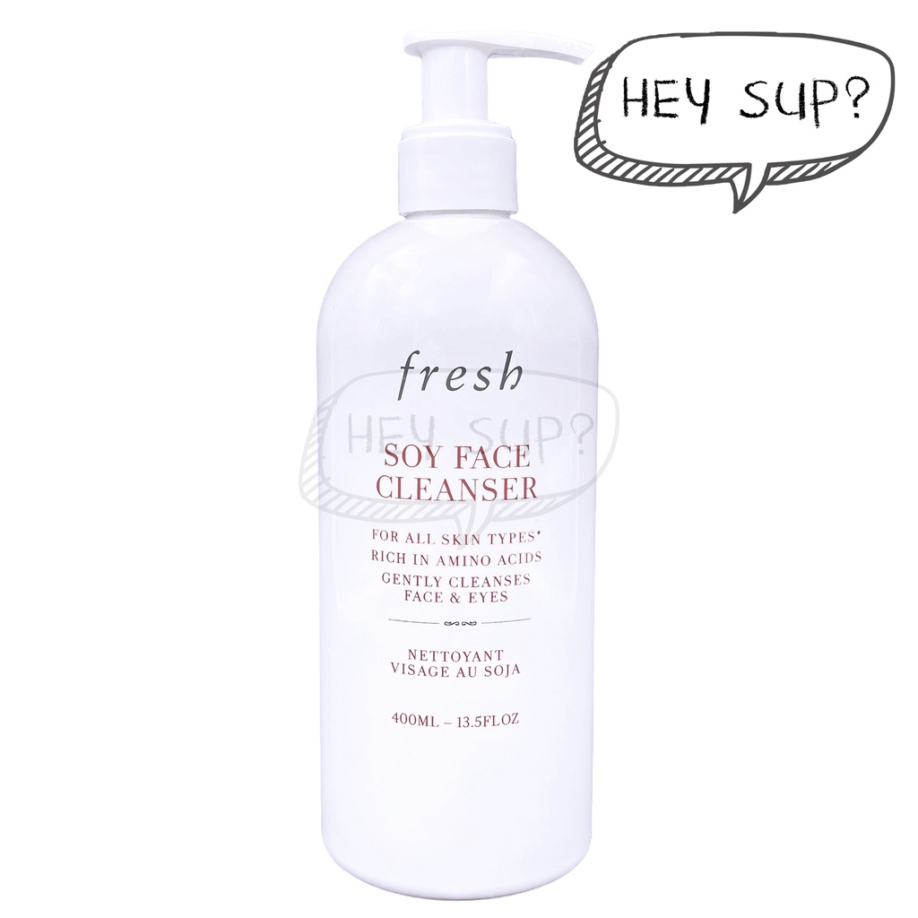 Fresh Soy Face Cleanser 400ml (Jumbo Size) | Shopee Malaysia
