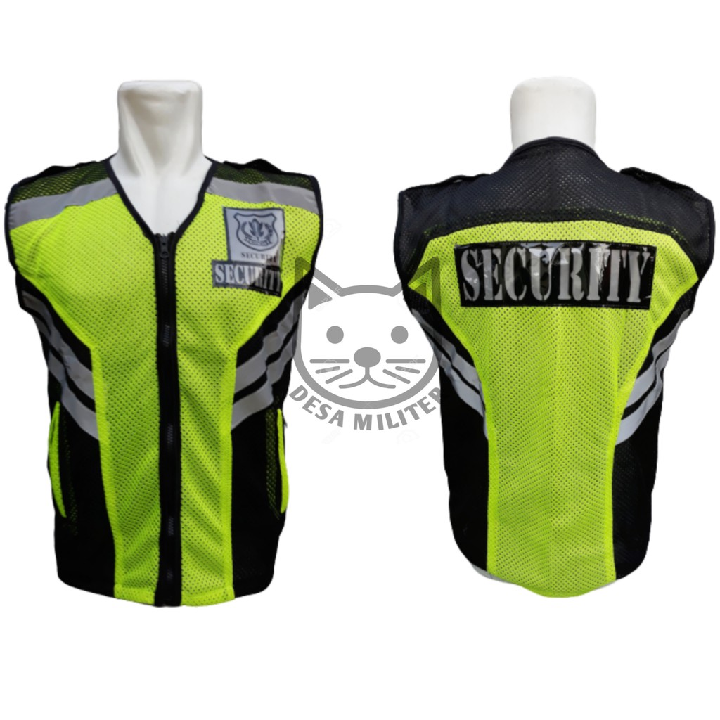 Security Vest - Mesh Security Guard Vest - Mesh Security Vest | Shopee ...