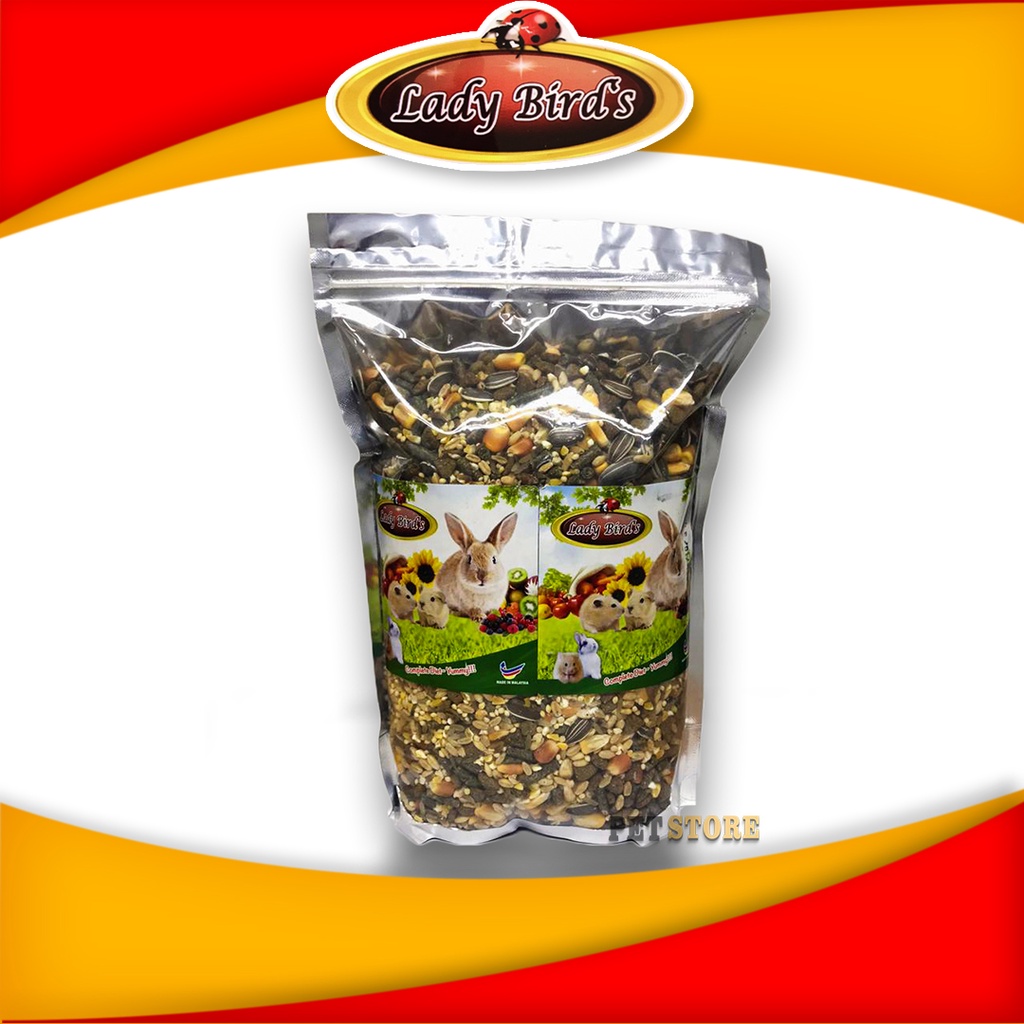 Lady Bird's Hamster Food 1 kg/multi-Grain Hamster Food Complete ...