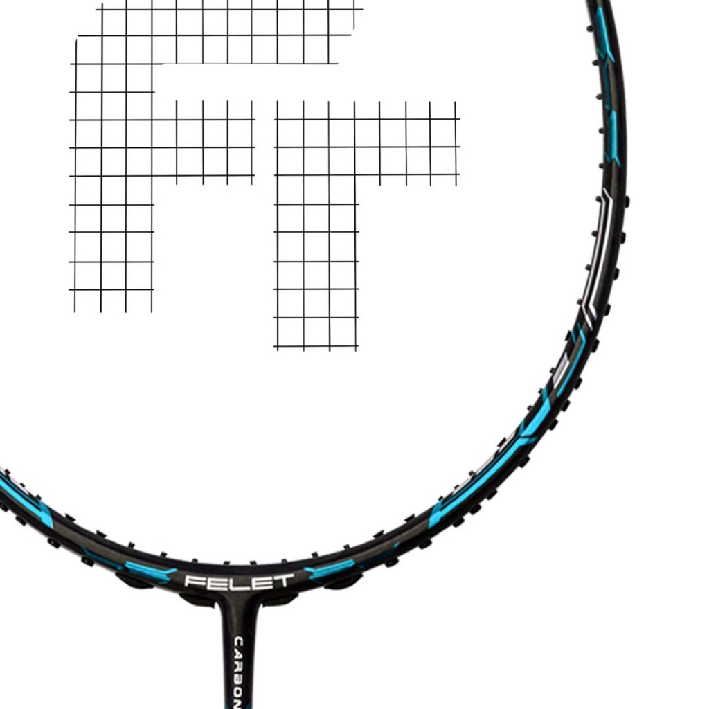 FELET Badminton Racket AERO CARBON (100% Original)(FREE GRIP) | Shopee ...