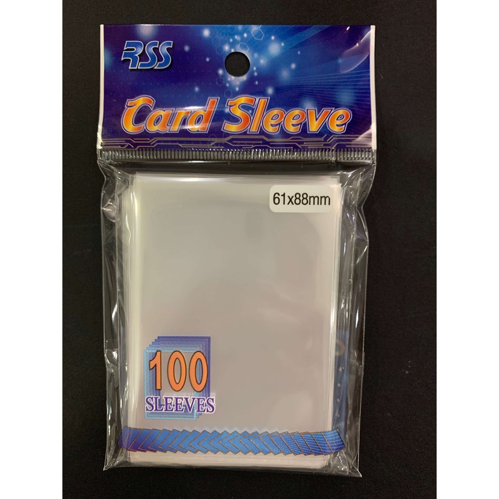 YUGIOH / VANGUARD RSS CARD SLEEVES PROTECTOR FIT 61MM X 88MM | Shopee ...