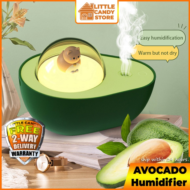 Avocado Pet Aroma Diffuser Air Purification Humidifier 210ml Cool Mist ...