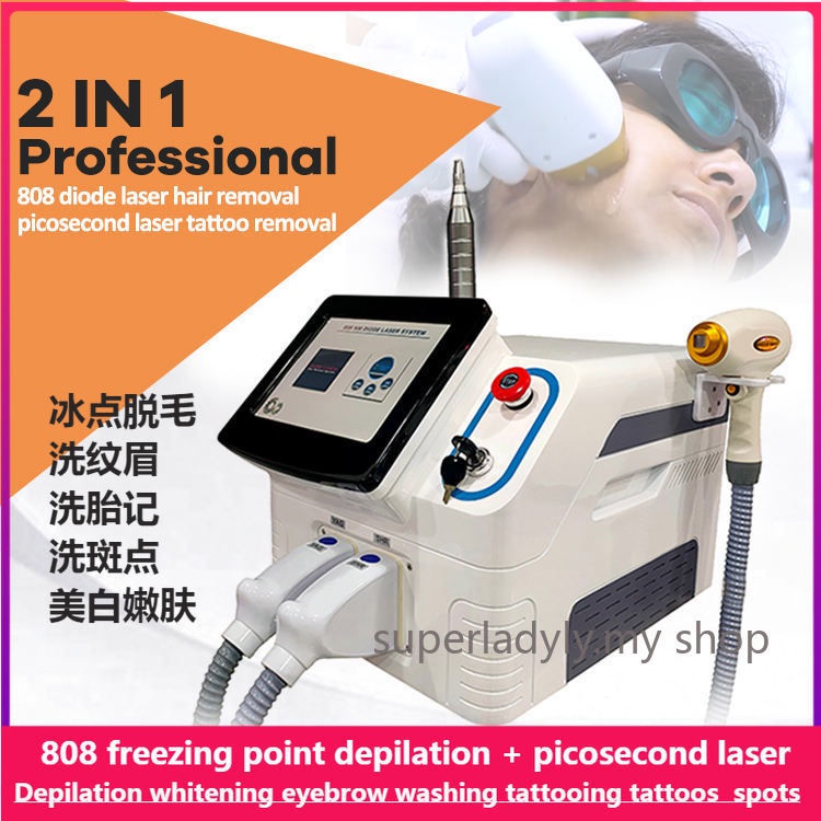 【Malaysia Warranty】Diode Laser 808 Portable 2 in 1 Laser Hair Removal ...