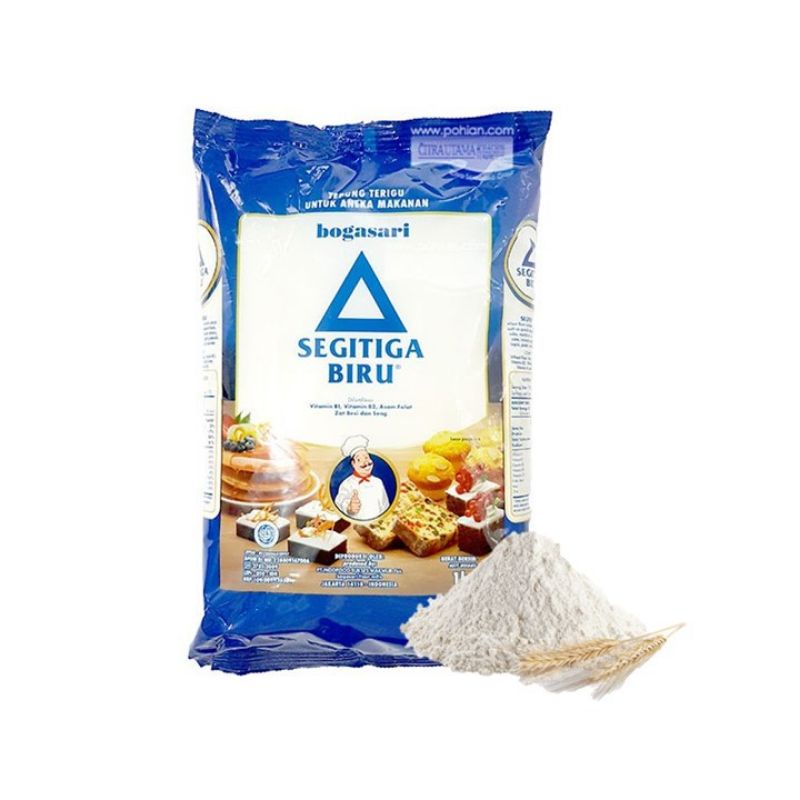 Premium Blue Triangle Wheat Flour 1kg | Shopee Malaysia