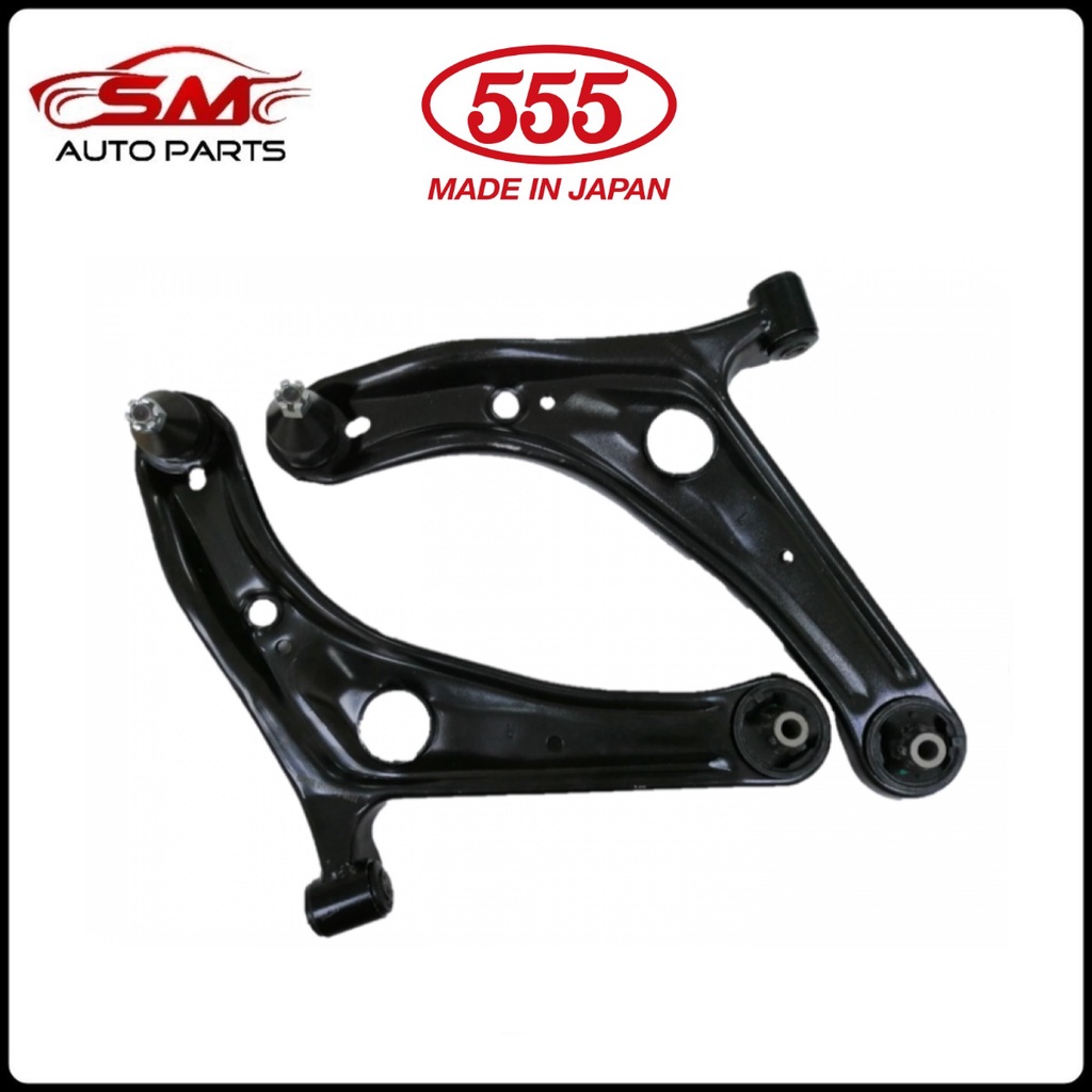 555 Front Lower Arm With Ball joint Set - Toyota Vios NCP42 ( 1Pair Left+Right ) Made in Japan ...