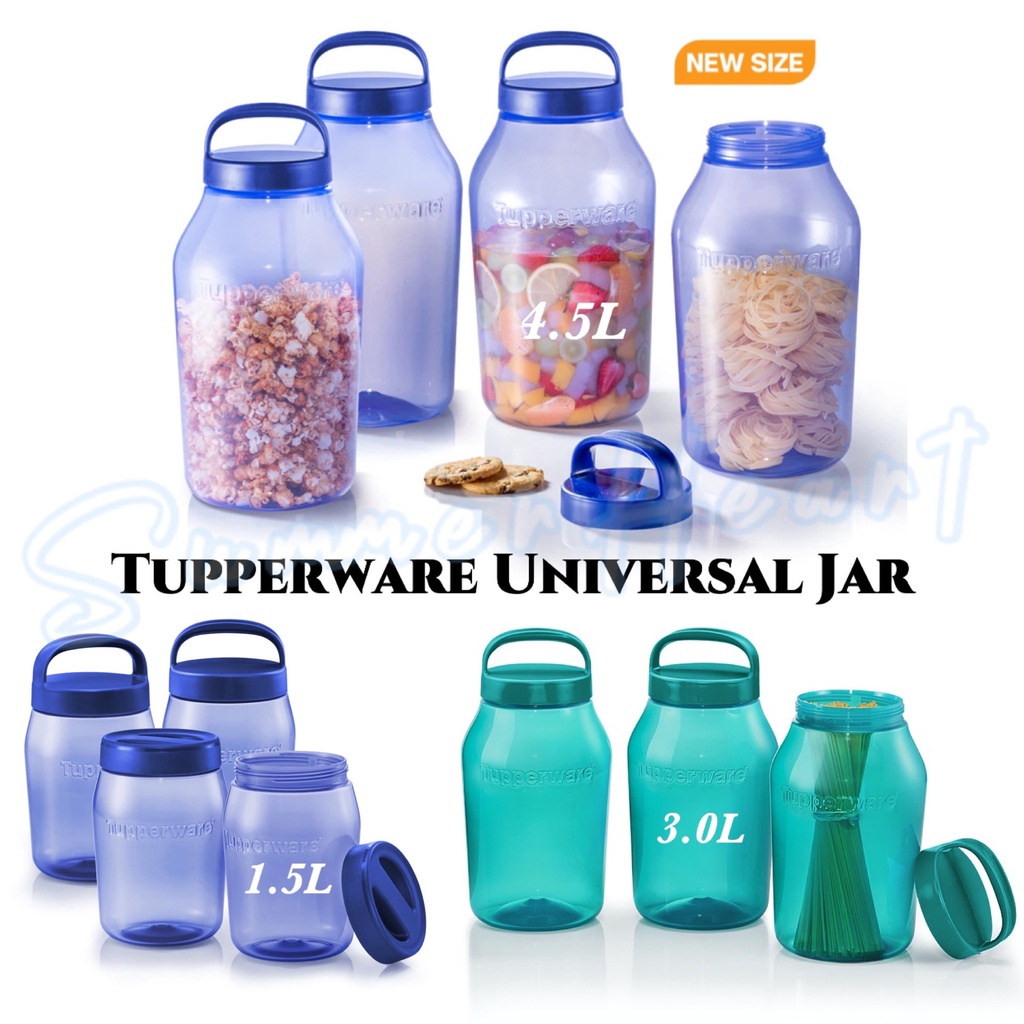 Tupperware Universal Jar 3.0L / 1.5L / 4.5L | Shopee Malaysia