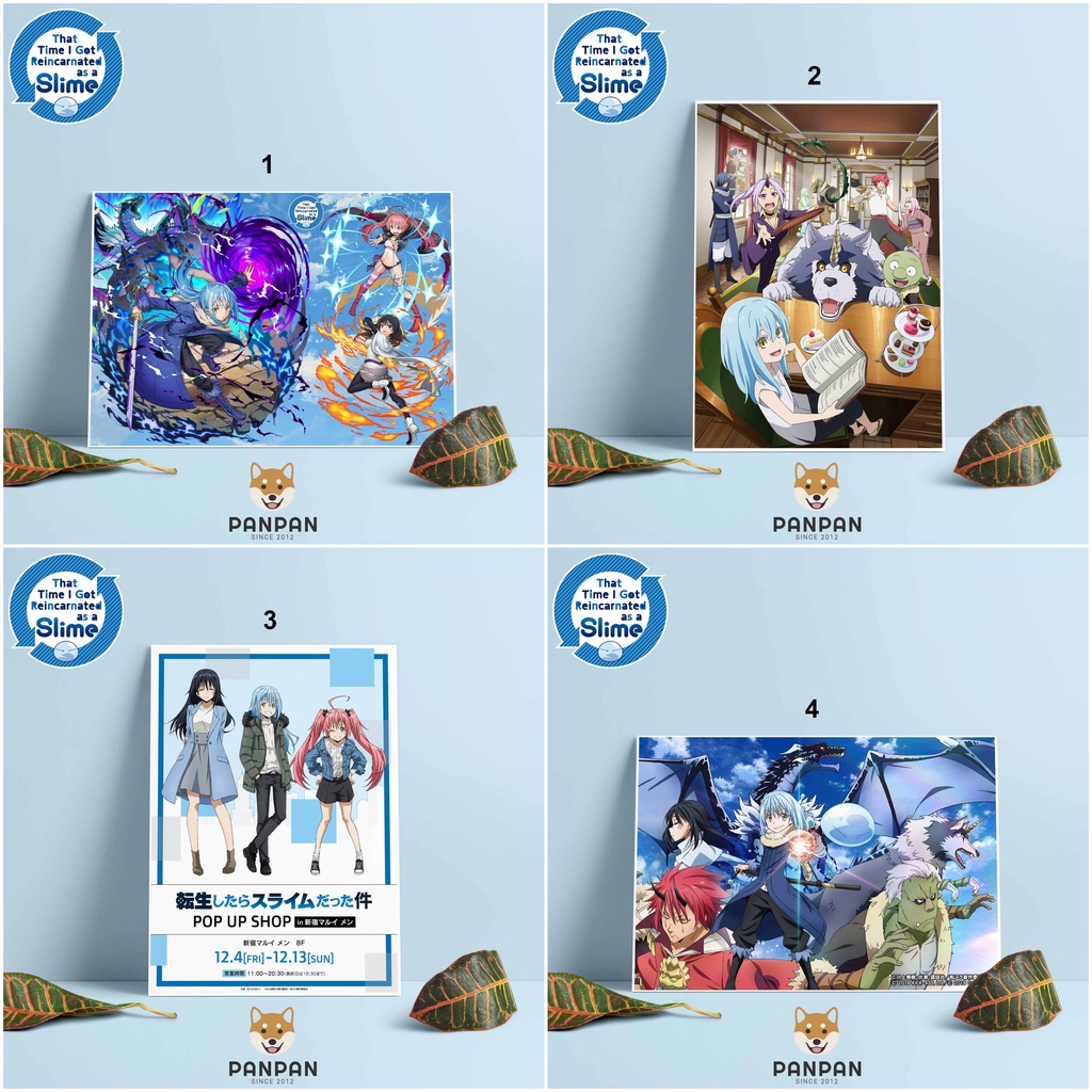 Premium Postcard - Rimuru Tensura Poster - Tensei Shitara Slime datta ...
