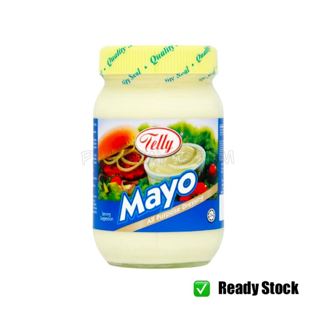 TELLY Mayonis (230ml) Mayonnaise in Jar | Shopee Malaysia