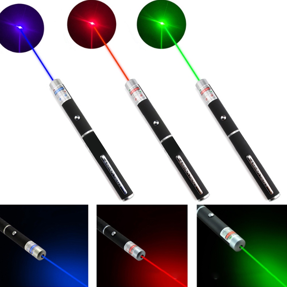 Laser Light Pen USB Rechargeable AAA Batteries Powerful Green Red ...