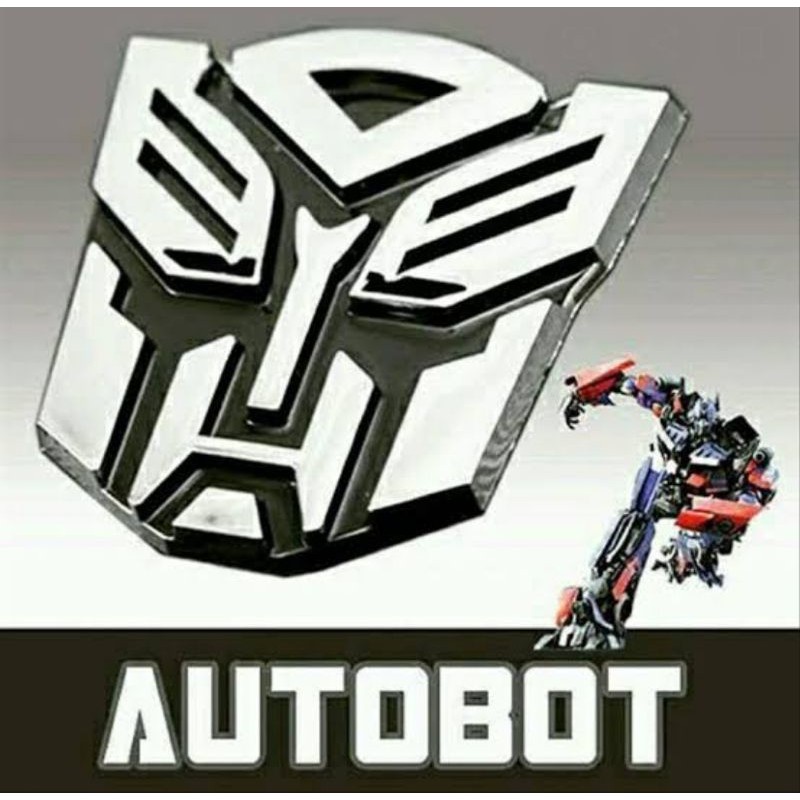 Transformer Metal Car Emblem 7x7cm | Shopee Malaysia