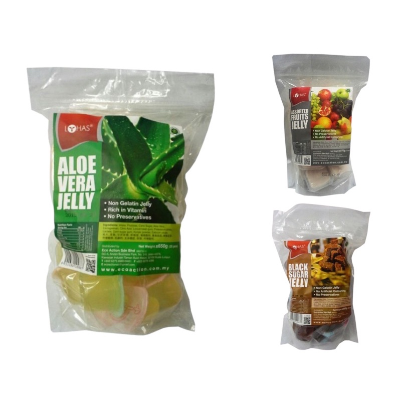 Lohas Fruits Jelly | Aloe Vera Jelly | Black Sugar Jelly | Shopee Malaysia