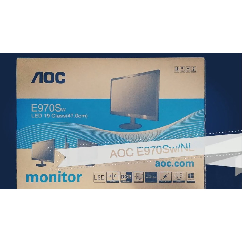 AOC E970Swn 19'' LED LCD MONITOR | Shopee Malaysia