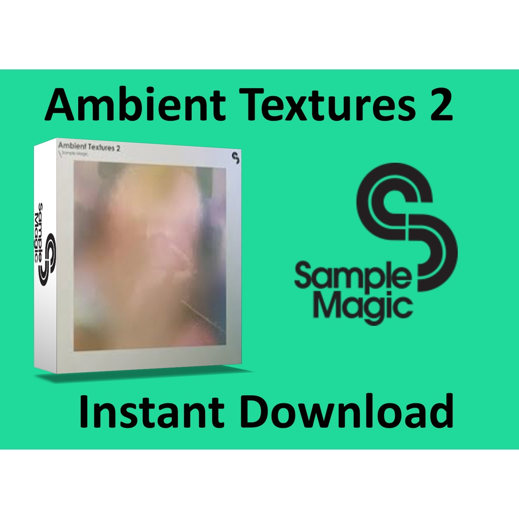 Sample Magic Ambient Textures 2 Consists 128 One Shots and 204 Loops in Percussion, Drum ...