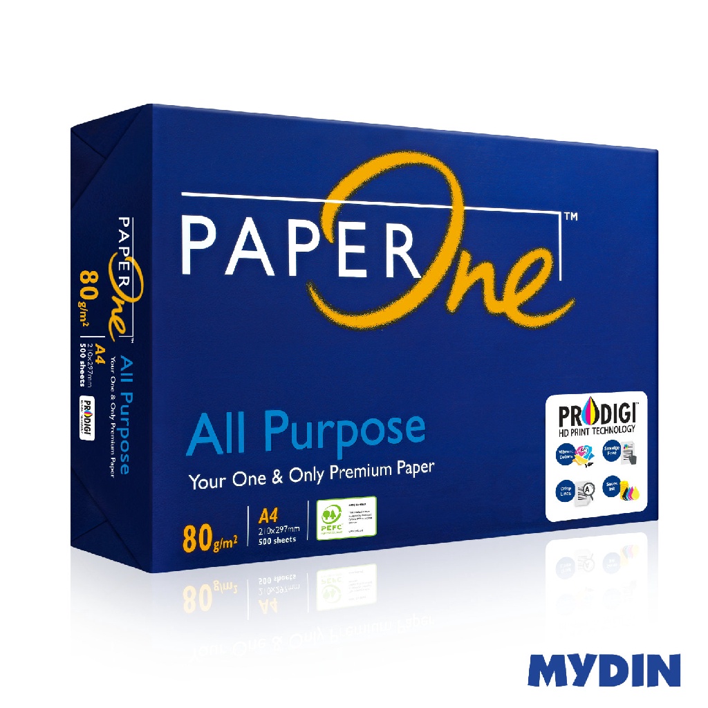 April PaperOne All Purpose Premium Paper A4 (80gsm x 500's) | Shopee ...