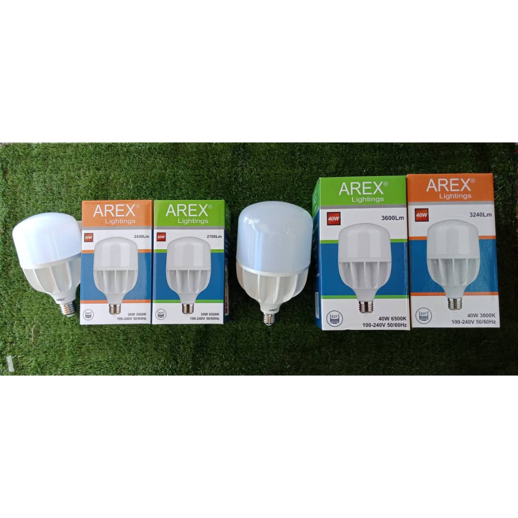 BRIGHT AREX LED QUALITY Bulb downlight - Lampu Mentol - AREX SUPER ...
