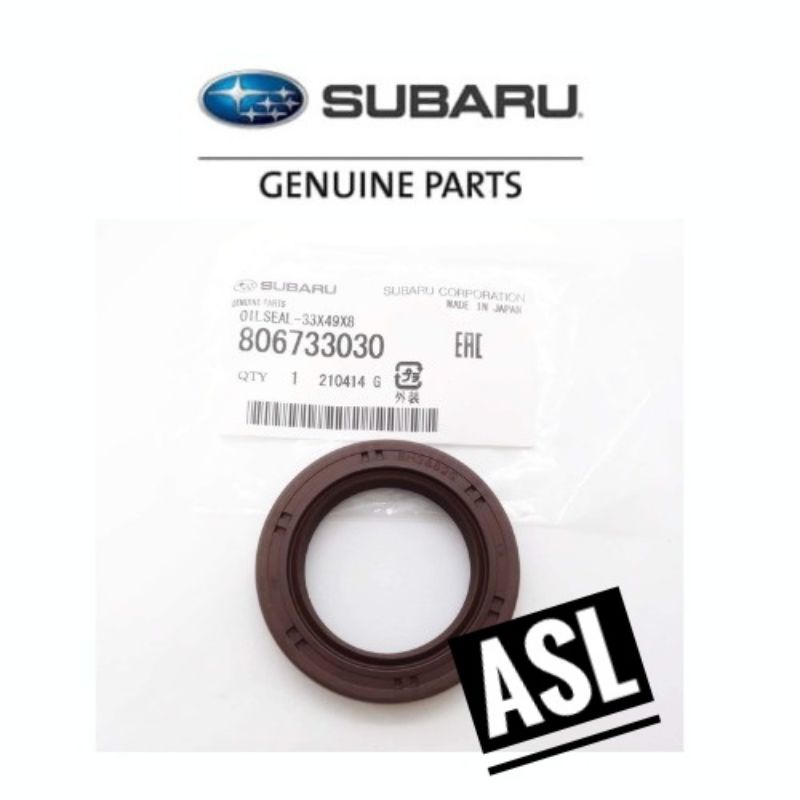 806733030 Genuine Subaru Crankshaft Oil Seal Forester Impreza WRX STI ...