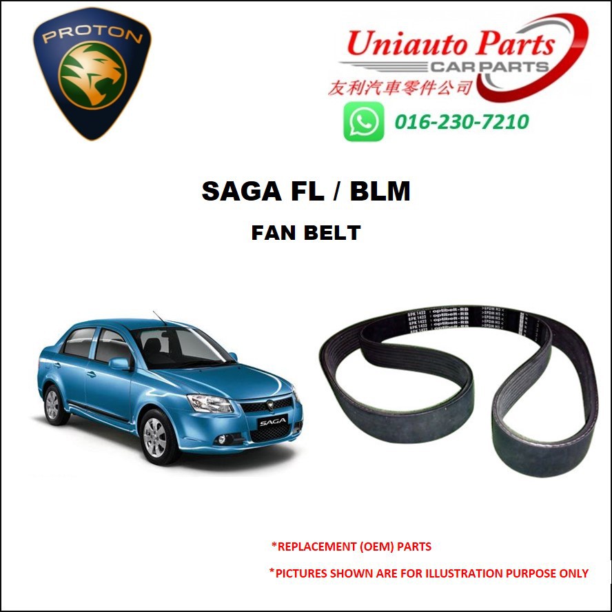 PROTON SAGA FL / BLM FAN BELT | Shopee Malaysia