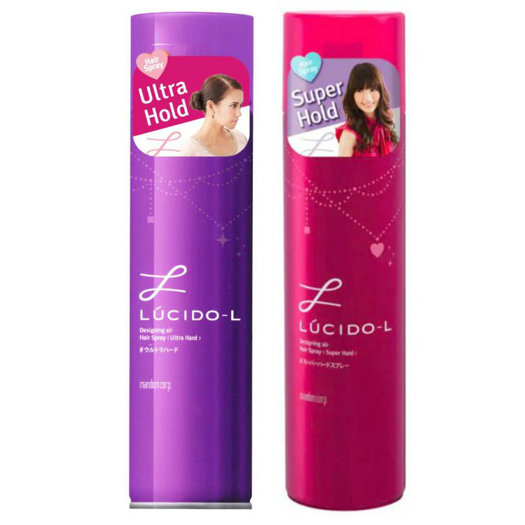 Lucido-L Designing Air Hair Spray 200g Super Hold/Ultra Hold Spray ...
