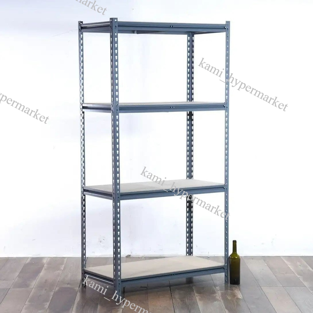 Multipurpose Rack Self Rack Storage Rak Besi Metal Rak Barang BESI 4 ...