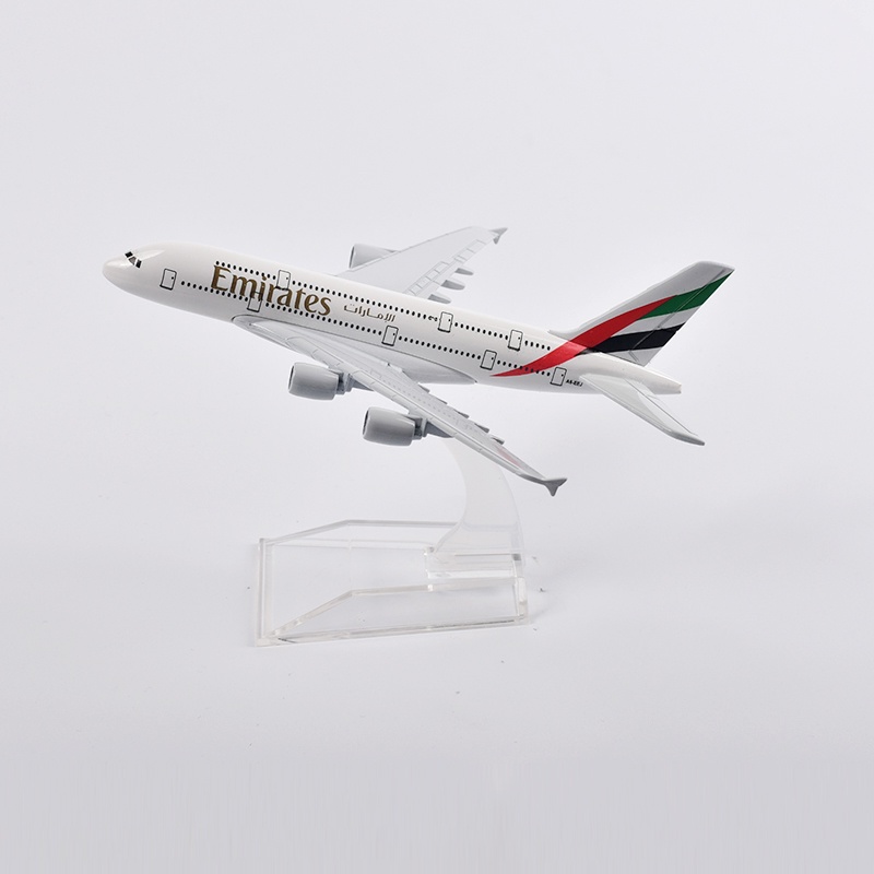 Emirates Airlines Airbus 380 Aircraft Model 15cm Diecast Metal A380 ...