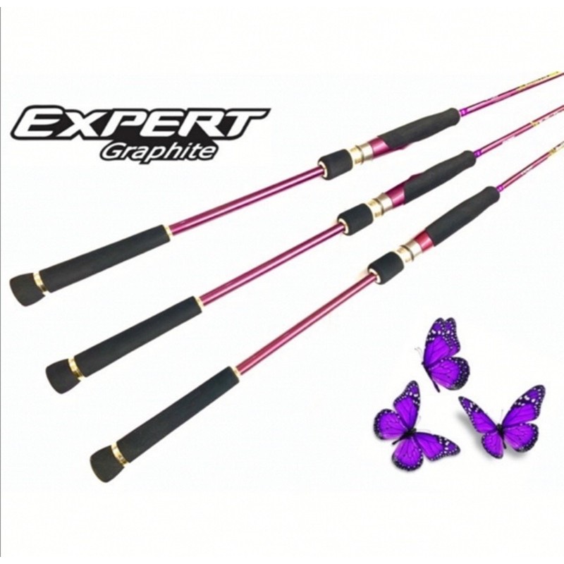 NO BAG EXPERT GRAPHITE BUTTERFLY ROD | Shopee Malaysia