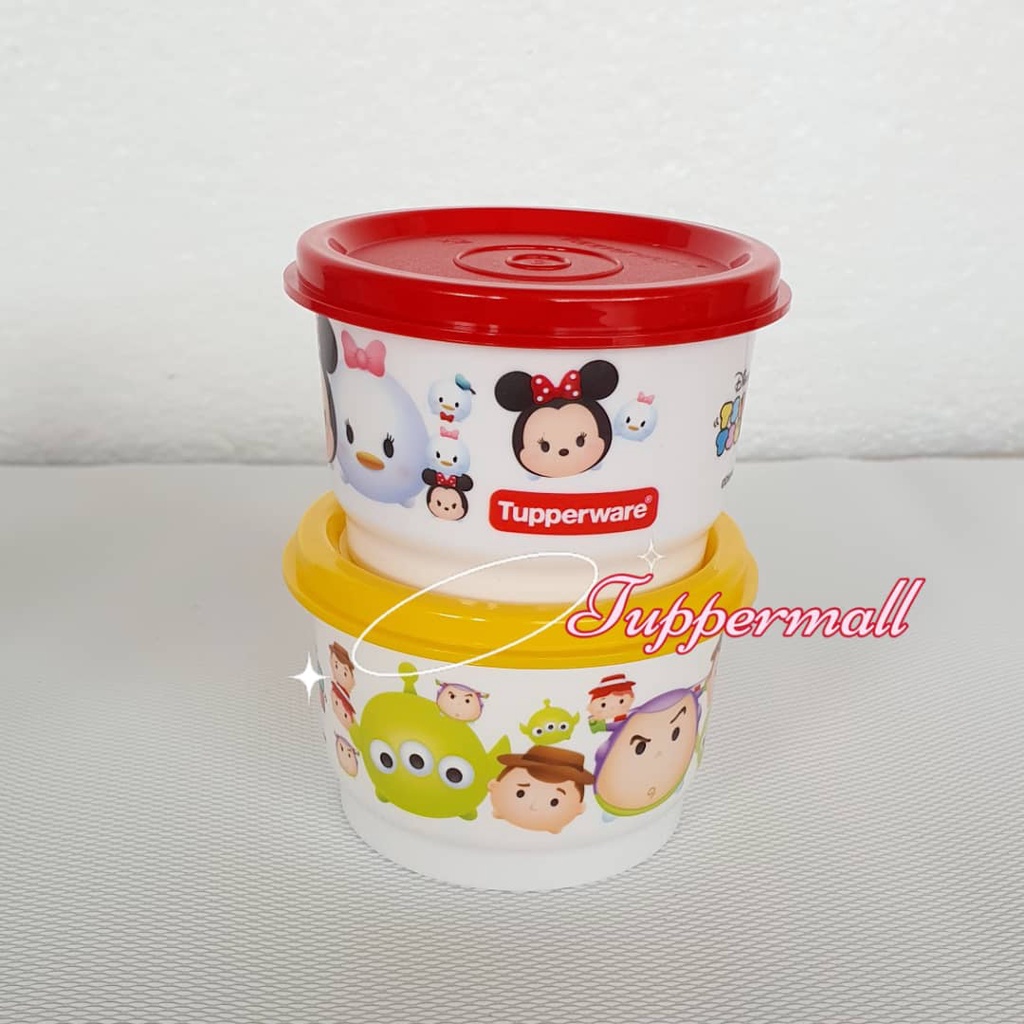 Tupperware Disney Baby Set (Snack Cup 110ml or Sippy Cup 200ml ...