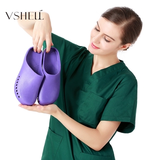 [VSHELL]Surgical Shoes Operating Room Slippers Anti-slip Bag Head Care ...