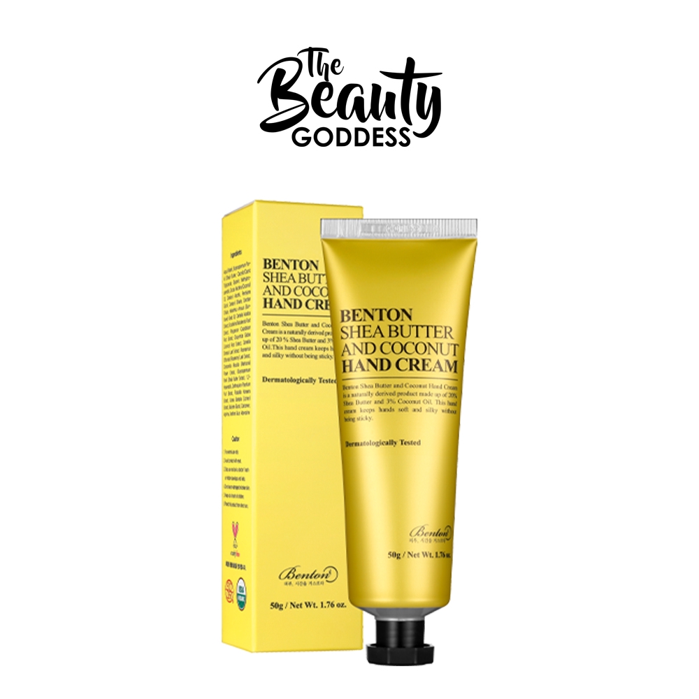 Benton Shea Butter & Coconut Hand Cream (50g) | Shopee Malaysia