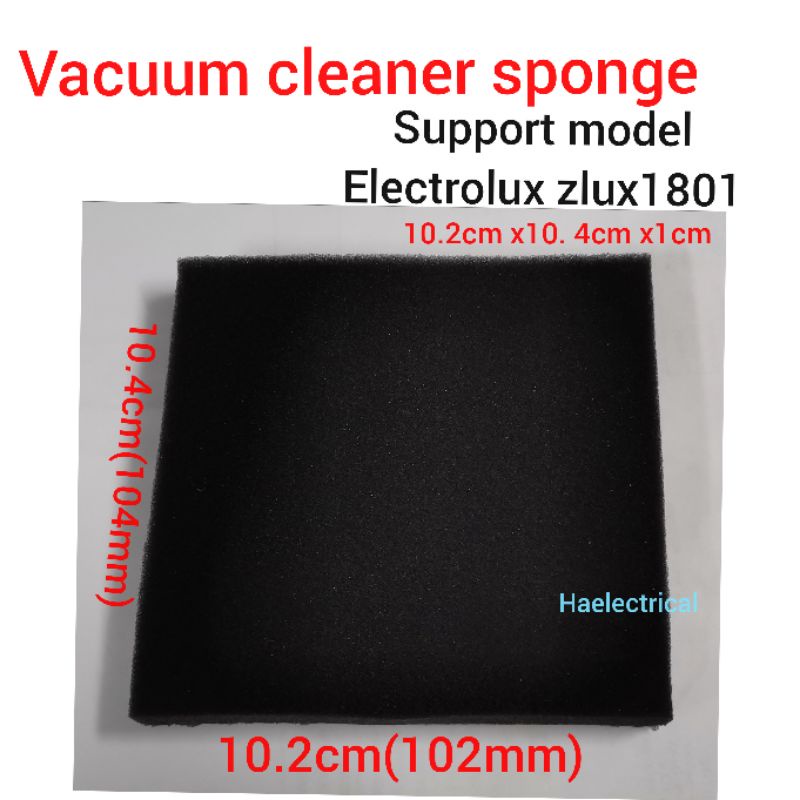 vacuum cleaner sponge for electrolux zlux1801 | Shopee Malaysia